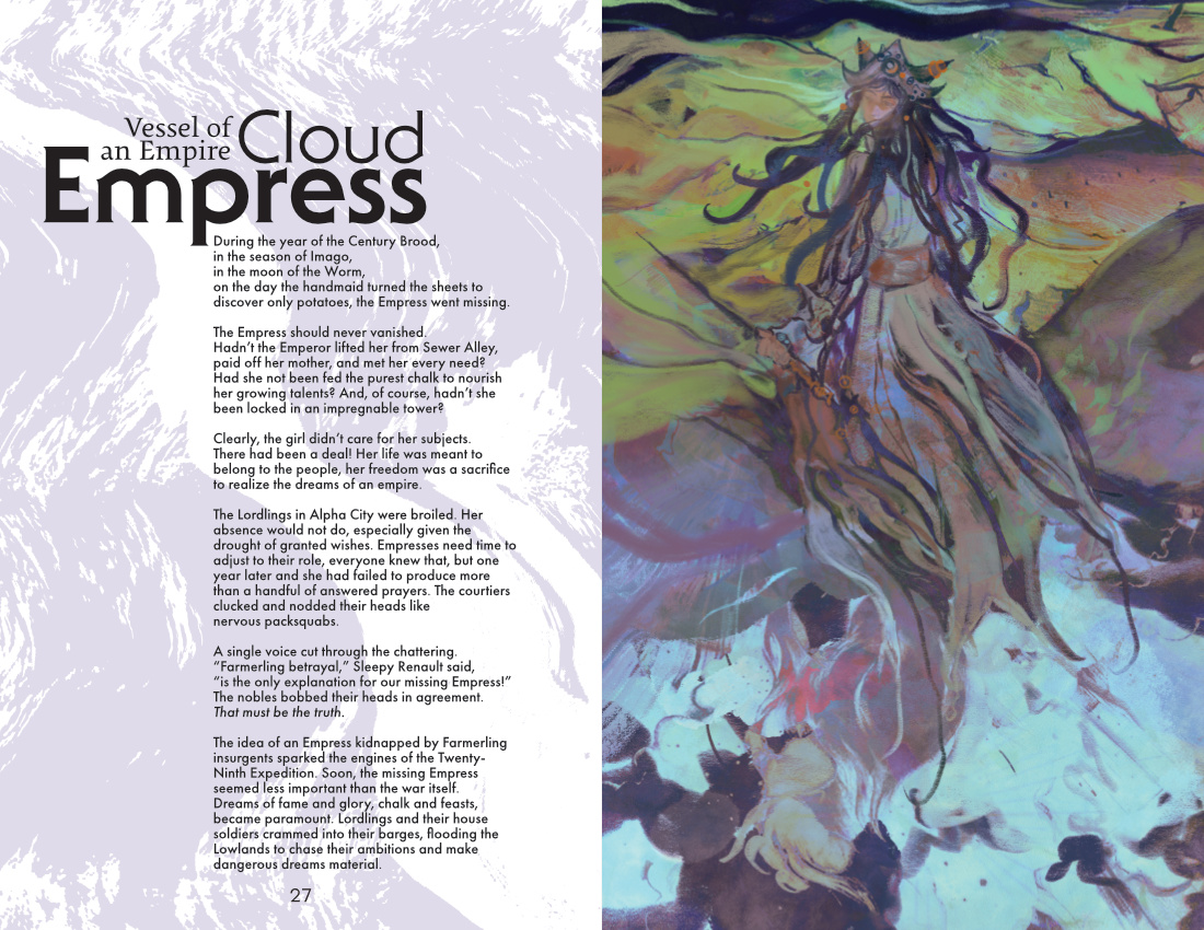 Cloud Empress: Rulebook (with adventure) – Tanuki Games