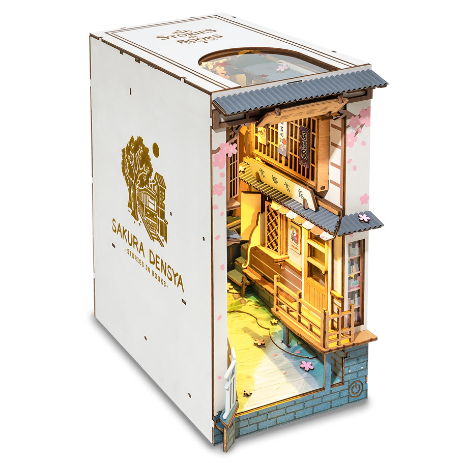 Sakrua Tram Densya 3d Miniature Scene Tanuki Games