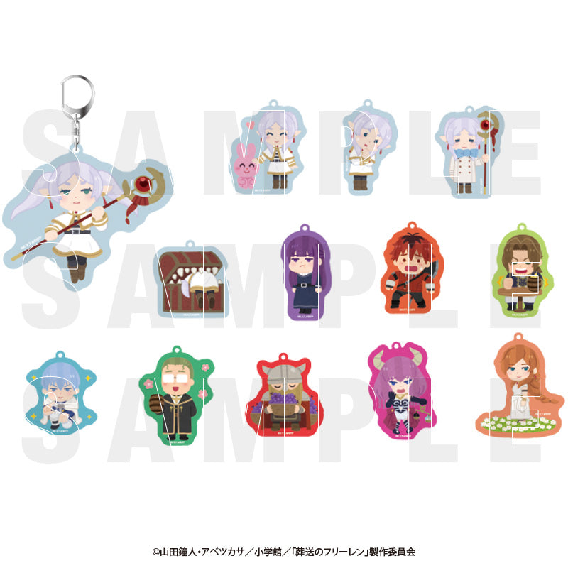 Frieren: Beyond Journey's End x Irasutoya Trading Acrylic Key Chain (B ...