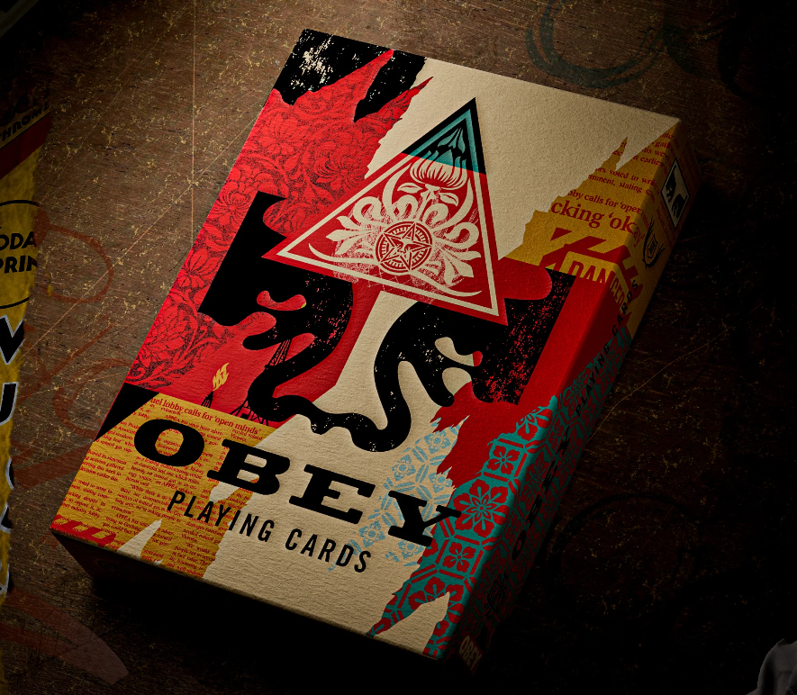 Theory 11 Playing Cards: Obey III (Collage) – Tanuki Games