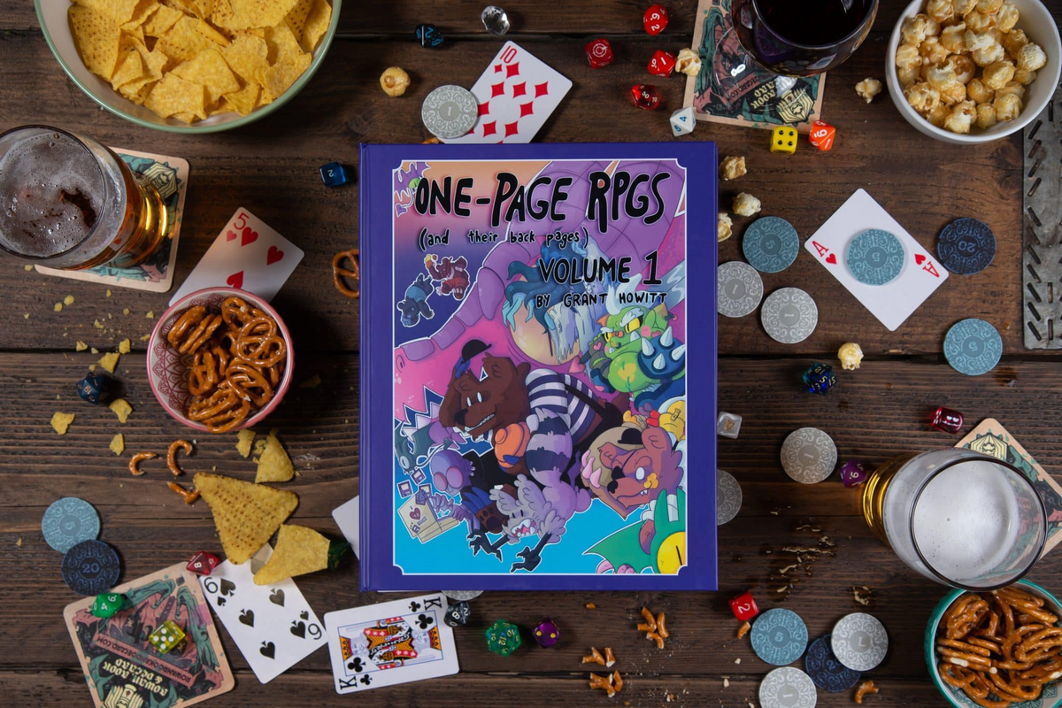 One-Page RPG: Bundle Volume 1, 2024 Edition – Tanuki Games