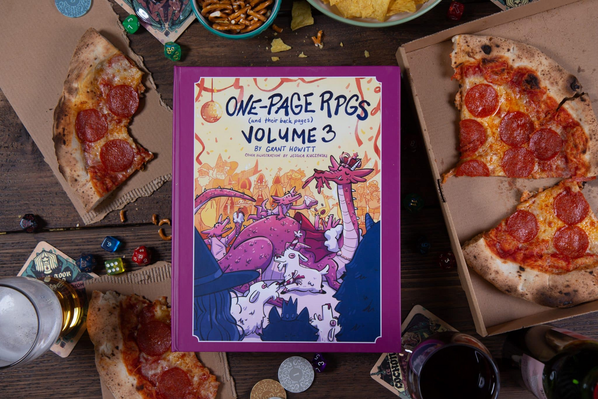 One-Page RPG: Bundle Volume 3, 2024 Edition – Tanuki Games