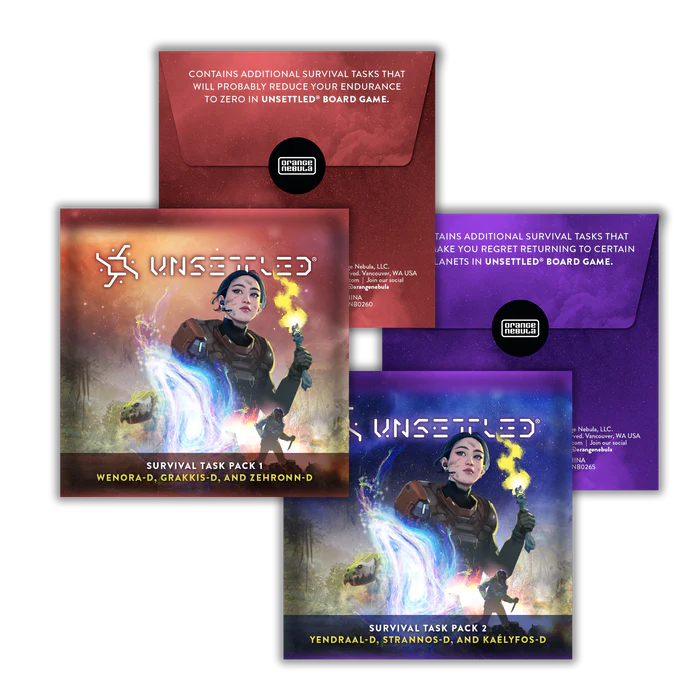 Unsettled® Survival Task Pack 1 & 2 – Tanuki Games