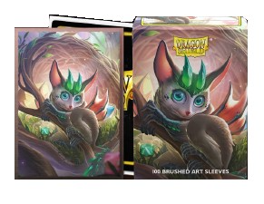 Dragon Shield 100 Pack: Brushed Art - Bushdrake – Tanuki Games