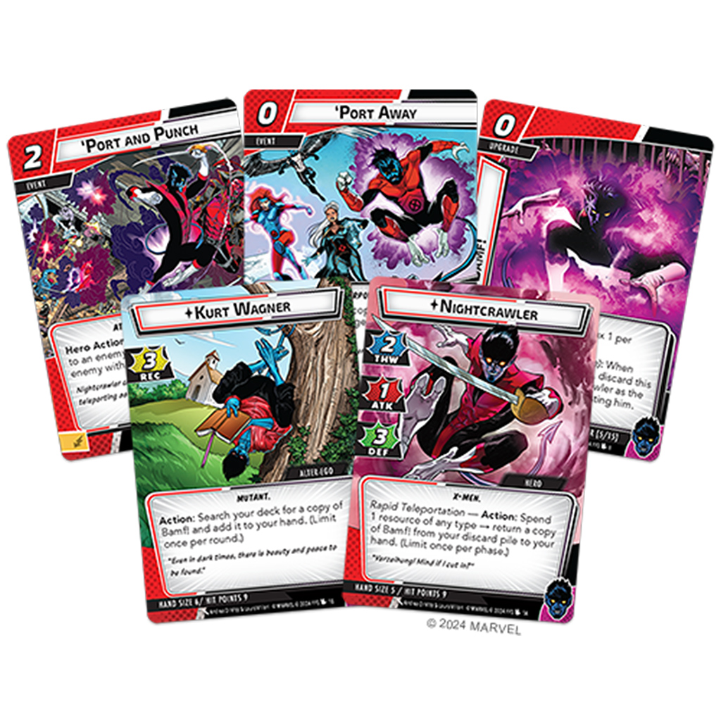 Marvel Champions LCG: Nightcrawler Hero Pack – Tanuki Games