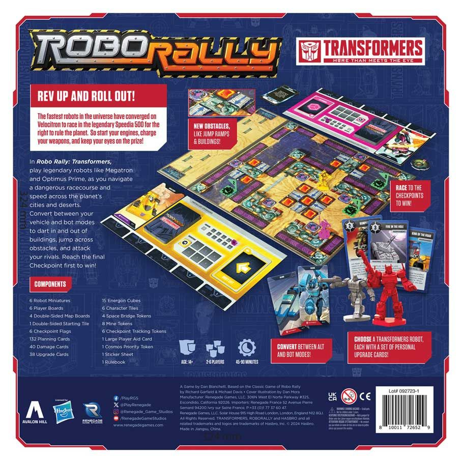 Robo Rally: Transformers – Tanuki Games