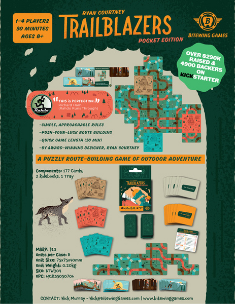 Trailblazers - Outdoor Adventure Game - Pocket Edition (Kickstarter ...